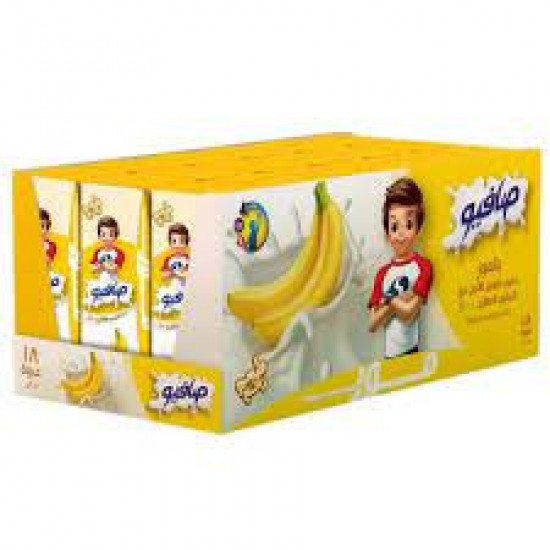 كرتون حليب صافيو موز 185 مل