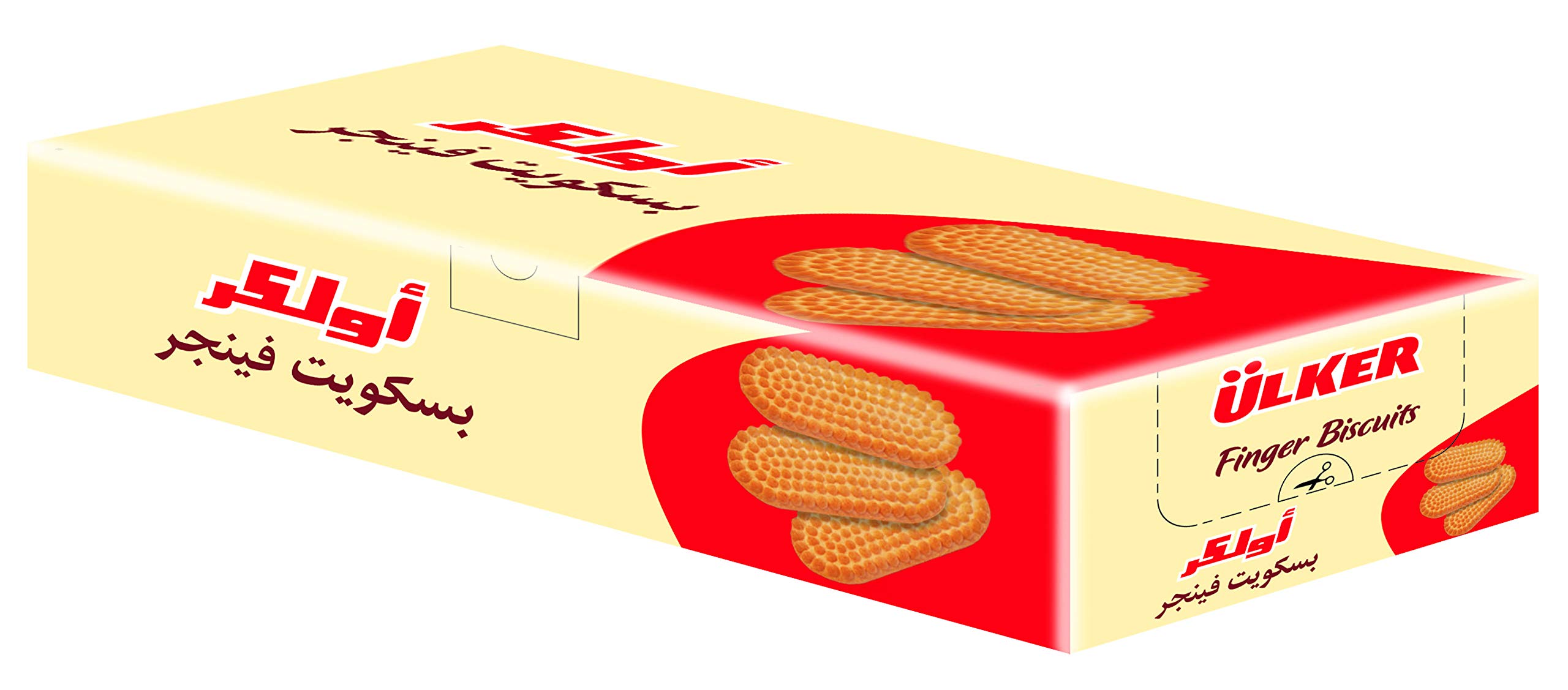 بسكويت أولكر فينجر 90 جم علبة 12حبة