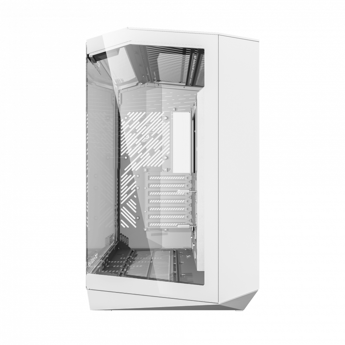 DarkFlash DY470 White – Panoramic Case with 4 ARGB Fans