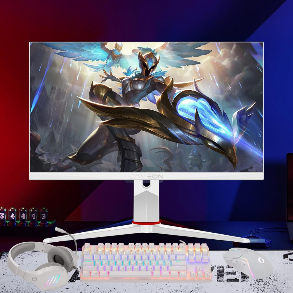 GAMEON VIPER XA All-In-One Artic Series Gaming Bundle Mechanical ...