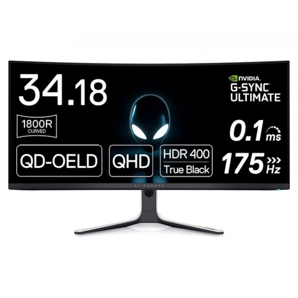 Alienware 34 Inch Curved PC Gaming Monitor, 3440 x 1440p Resolution ...